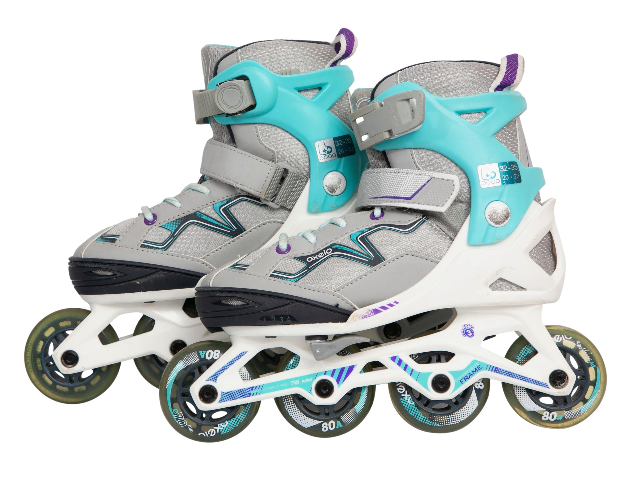 Patins Unissex Decathlon Oxelo - Tamanho 32-35